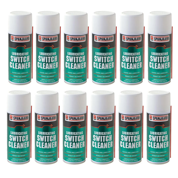 LUBRICATING SWITCH CLEANER QTY: 12 x 400ml Aerosol