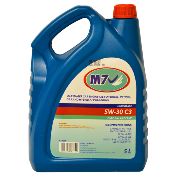 M7 Oil 5W-30 C3 - 5 Litre