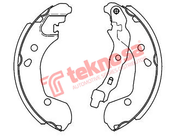 BRAKE SHOES - OPT1010PB (OPTIMA) (OPTIMA) | Top-Quality Vehicle Parts