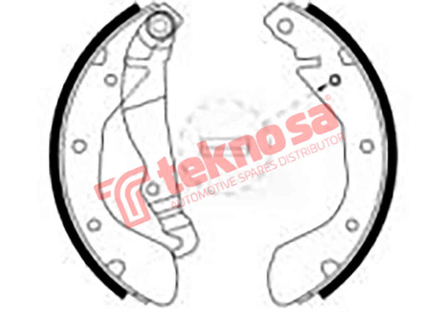 BRAKE SHOES - OPT571PB (OPTIMA) (OPTIMA) | Top-Quality Vehicle Parts