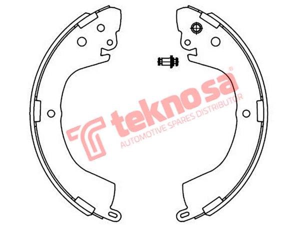 BRAKE SHOES - OPT649PB (OPTIMA) (OPTIMA) | Top-Quality Vehicle Parts