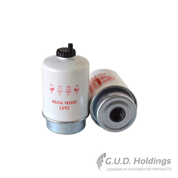 Diesel Fuel Filter - Z651 (GUD) On Sale