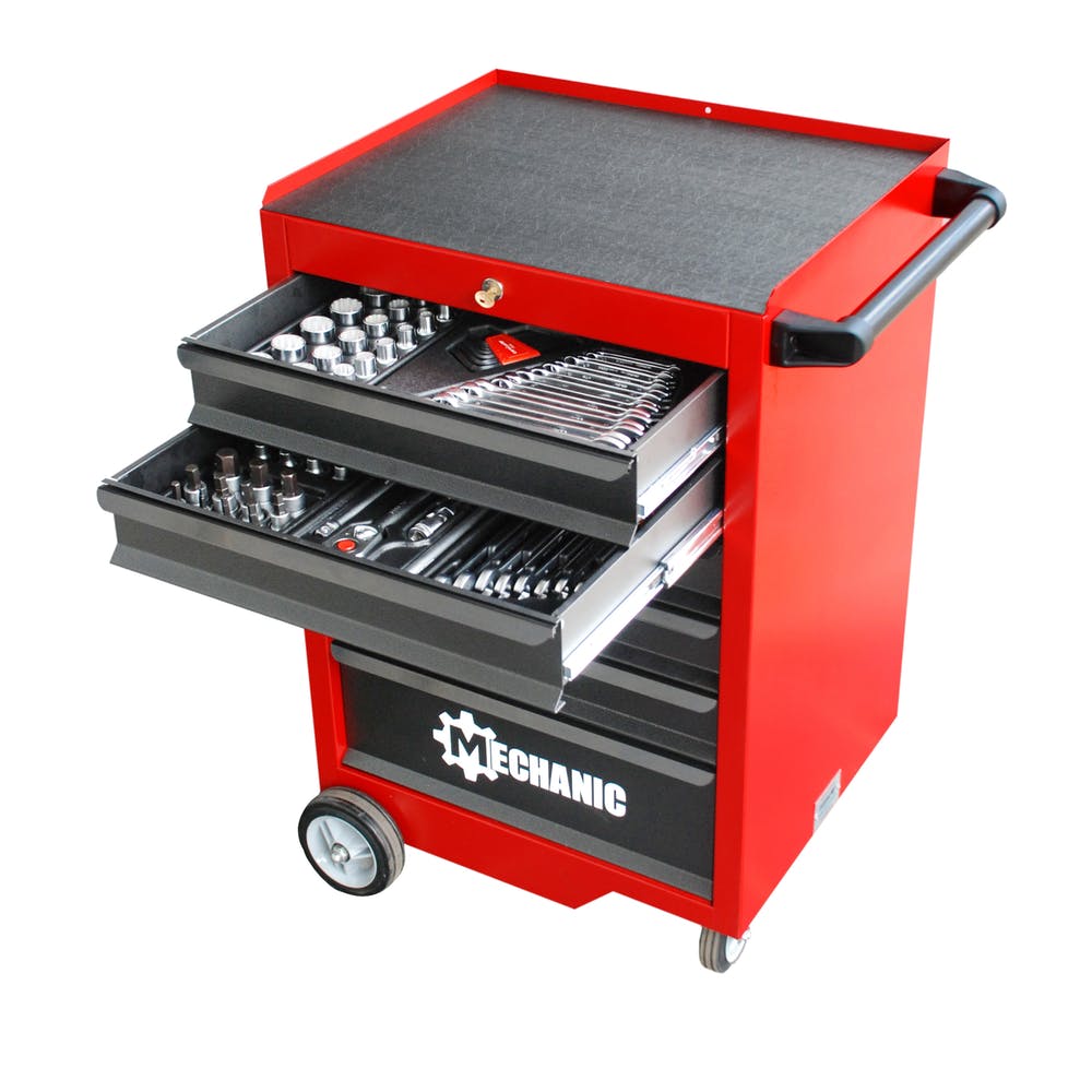 Carolus Mechanics'S Workshop Tool Trolley - With Tools For Sale