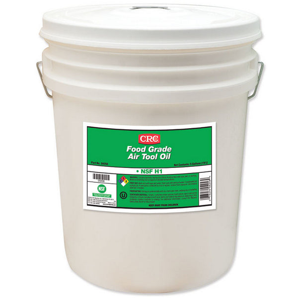 CRC Food Grade Air Tool Oil, 5 Gal 18,95 kg Plastic Drum