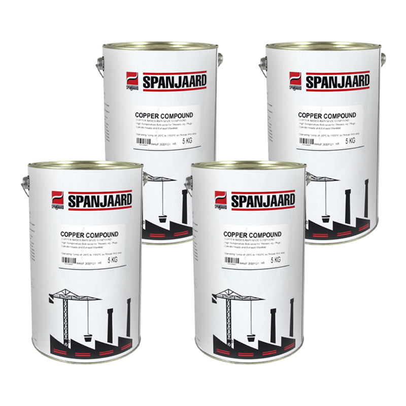 COPPER COMPOUND QTY: 4 x 5kg Tin