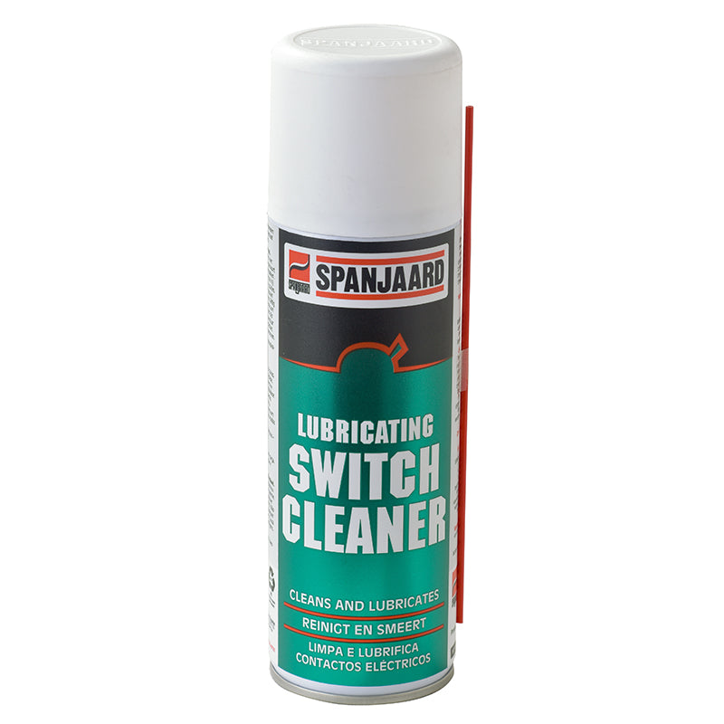 Spanjaard Lubricating Switch Cleaner 200ml Aerosol