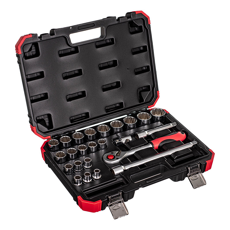 Carolus Socket Wrench Set 1/2 Inch, 24-Piece | Top-Rated Vehicle ...