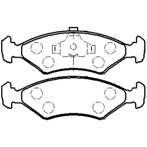 Brake Pad Set - D3069 (Uni Brake) | Top-Rated Vehicle Accessories at ...