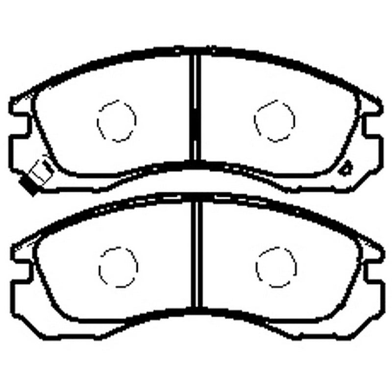 Brake Pad Set - D3072 (Uni Brake) For Sale