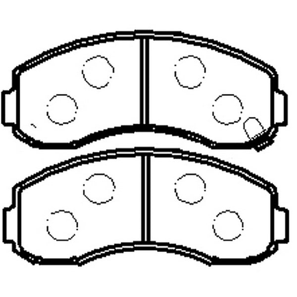 Brake Pad Set - D3479 (Uni Brake) | Top-Rated Vehicle Accessories at ...
