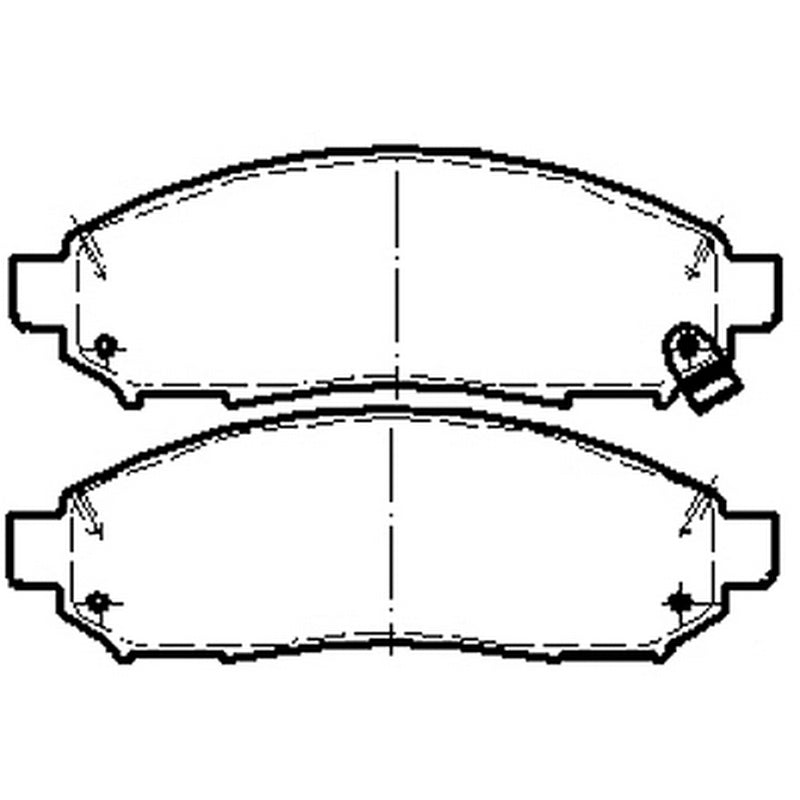 Brake Pad Set - D3550 (Uni Brake) | Top-Rated Vehicle Accessories at ...