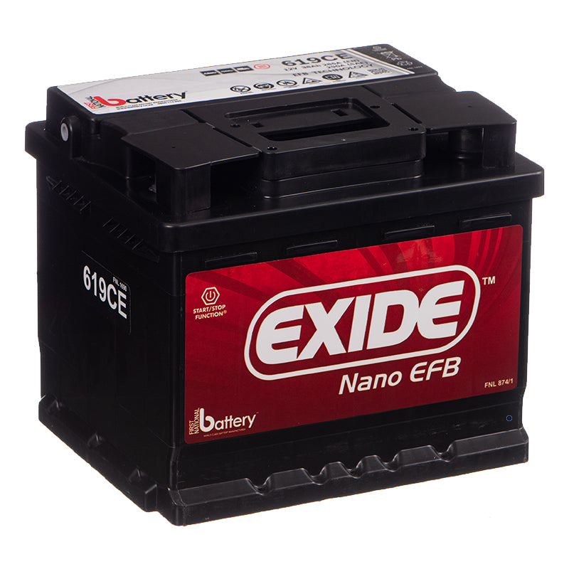 Battery - 619 (Exide) | Top-Rated Vehicle Accessories at Affordable ...