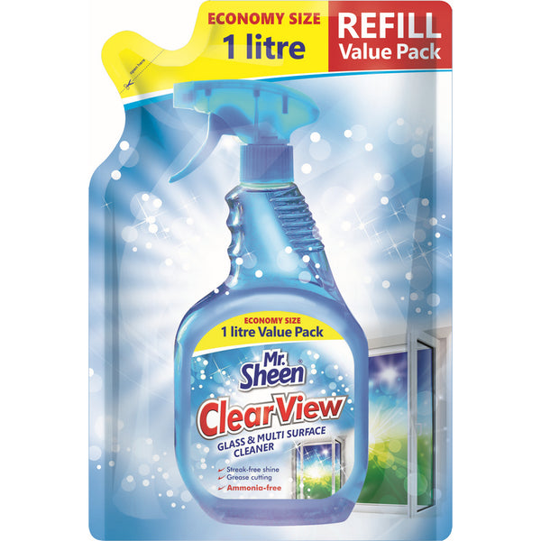 Mr Sheen Clearview - Glass & Multisurface Cleaner 1Lt | Top-Rated ...