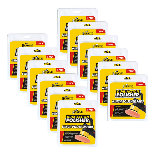 Shield Dual Action Polisher Pads (Pack Size: 12) For Sale