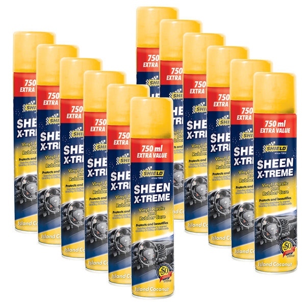 Shield - Sheen Xtreme 750Ml - Island Coconut (Pack Size: 12) | Top ...