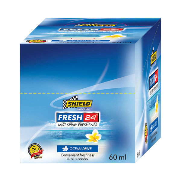 Shield - Fresh Mist Spray Freshener 60Ml - Ocean Drive (Pack Size: 3 ...